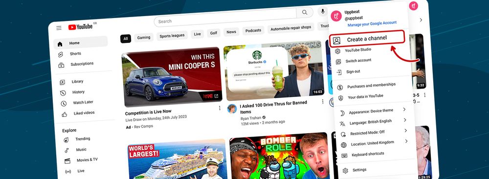 How to Create a YouTube Channel in 2025: Start From Scratch in 10 Easy ...